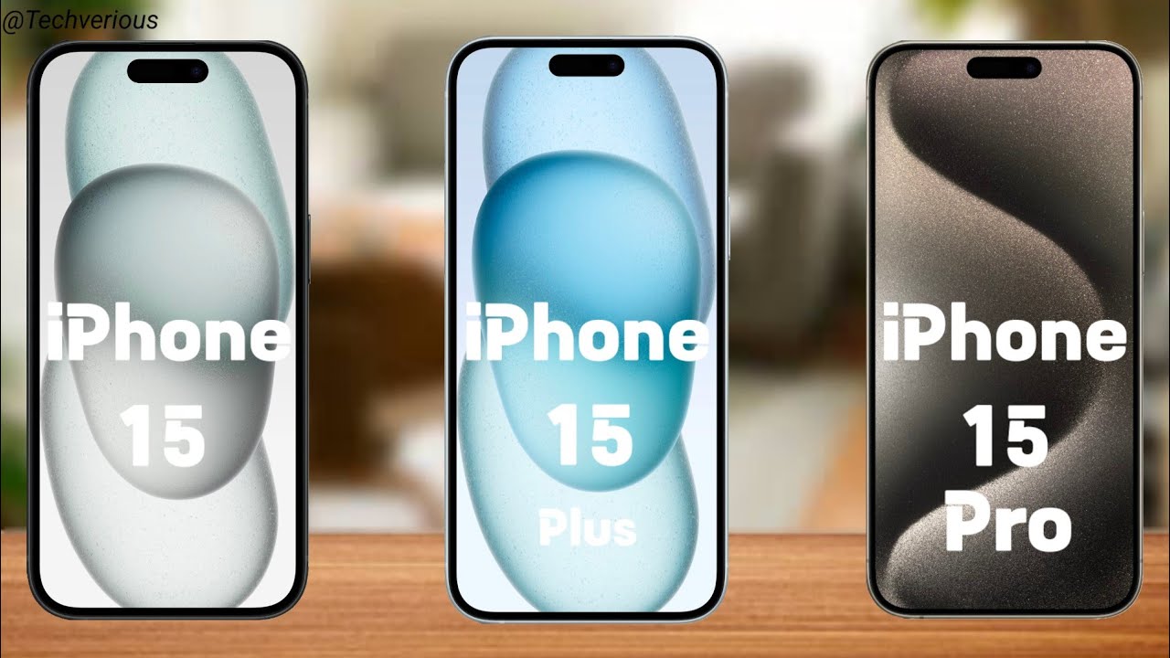 Choice Is Yours:- IPhone 15 Vs IPhone 15 Plus Vs IPhone 15 Pro⚡ full ...