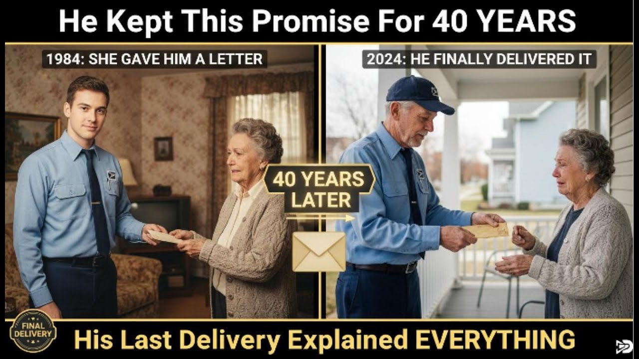 The Mailman Who Never Missed A Day For 40 Years. His Last Delivery ...