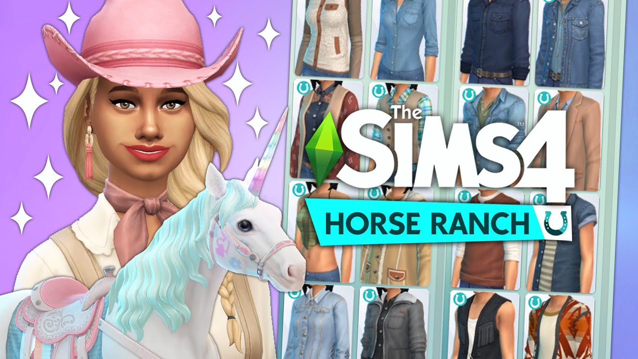 *NEW* Horse Ranch CAS Overview 🐴🌾[early access] - YouTube