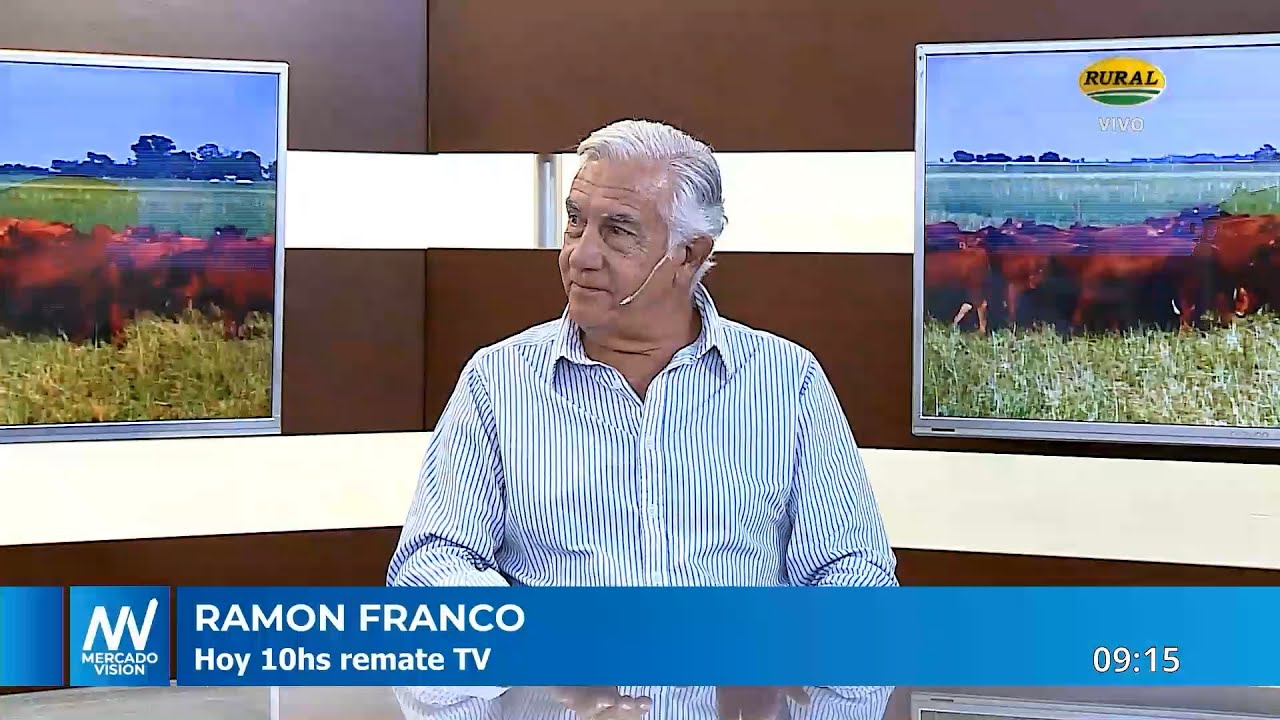 Ramón Franco - Hoy 10hs remate TV (Melicurá SA) - YouTube