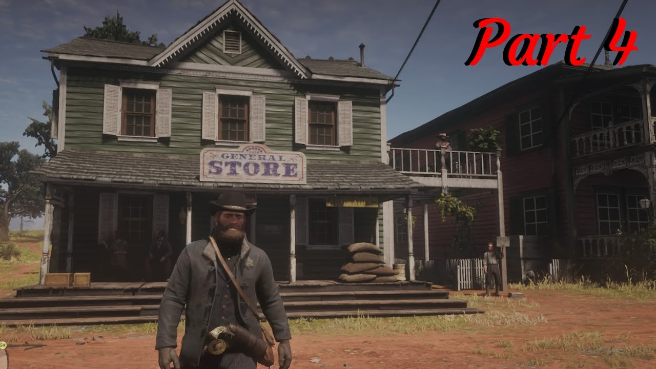 Valentine Town - Part 4 RDR2 (PS4) - YouTube