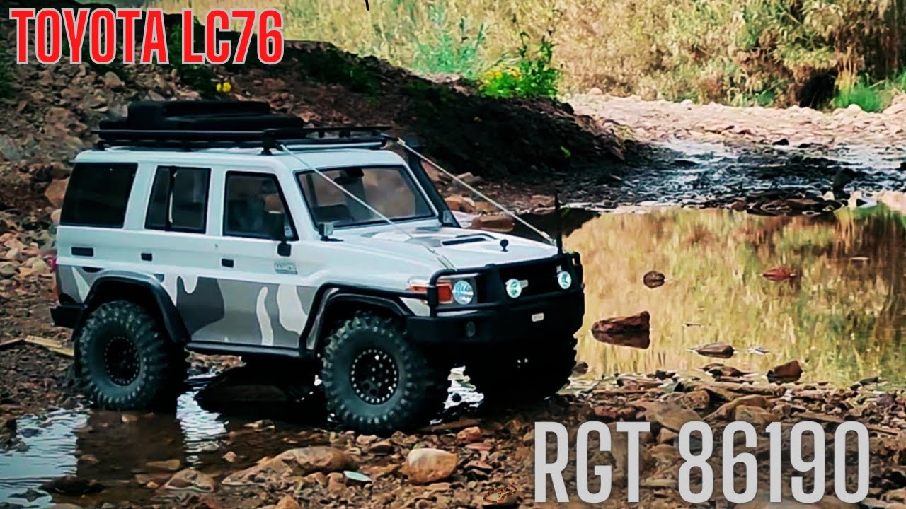 RC CRAWLER TOYOTA LC76 RGT 86190 V2, 4X4 OFF-ROAD ADVENTURE - YouTube