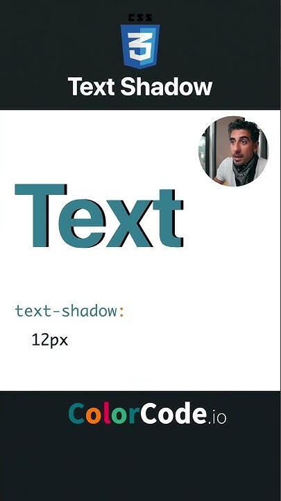 Css Text Shadow Effect In 1 Minute Tutorial For Beginners Shorts Youtube