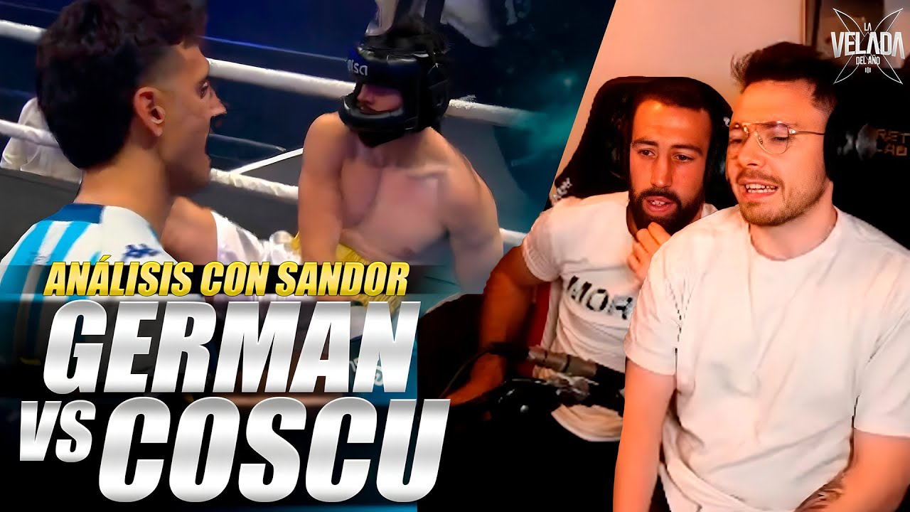 ANÁLISIS COSCU VS GERMAN GARMENDIA CON SANDOR MARTIN (BOXEADOR ...