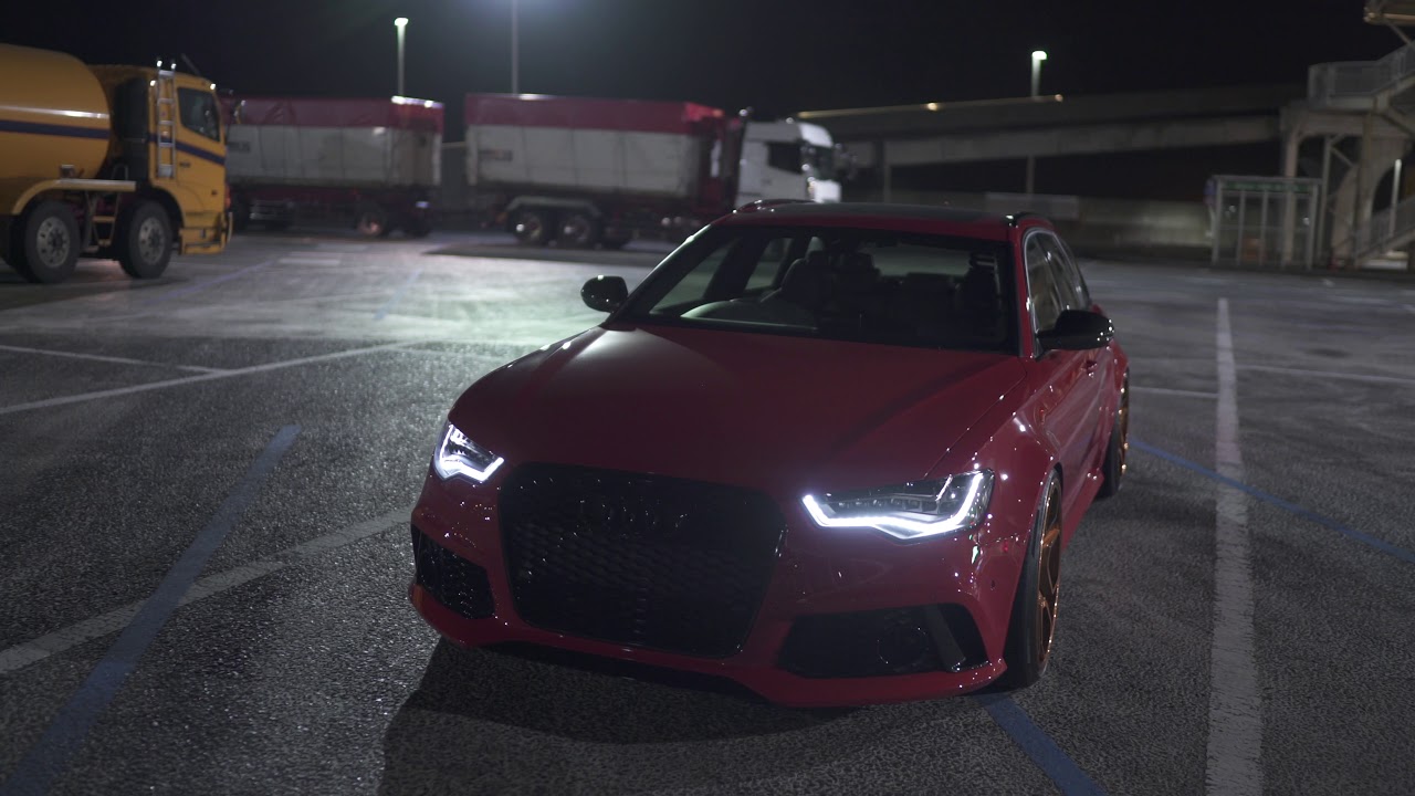 AUDI RS6 on Rotiform HUR-T - YouTube