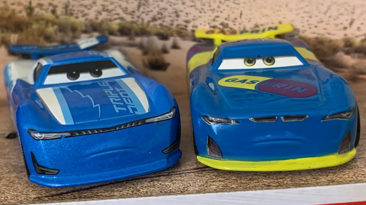 Disney Pixar Cars 3 Cam Spinner & Riche Gunzit Review! - YouTube