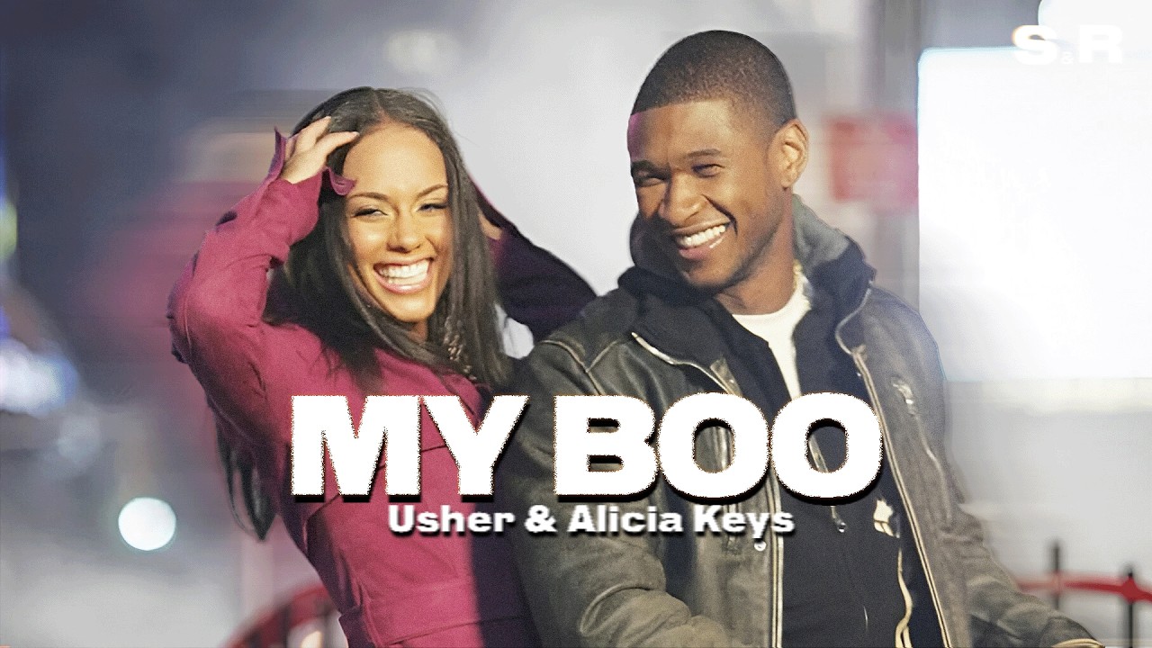 Usher - My Boo (Lyrics) ft. Alicia Keys - YouTube