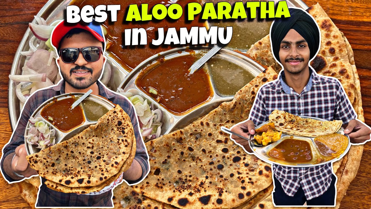 40/- Rs Aloo Paratha with RAJMA, Aloo MASALA, Ambal ki Sabzi | ALOO ...