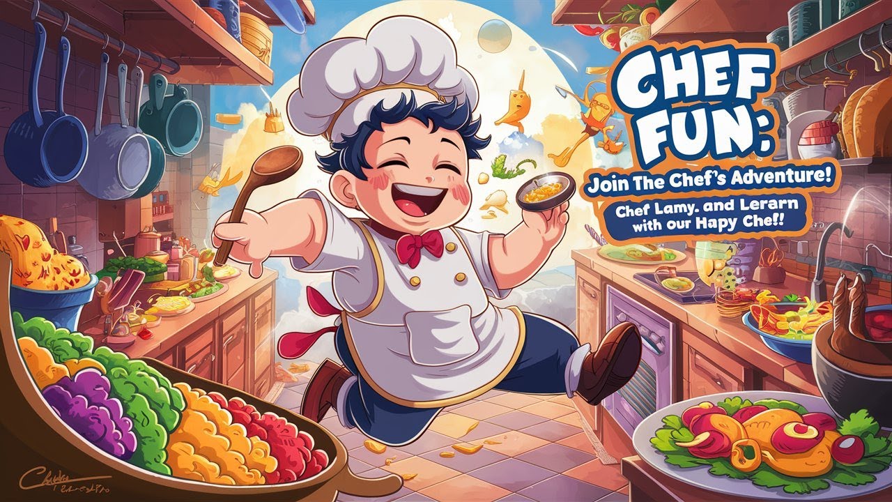 Chef Rhyme: Join the Chef's Adventure! | Nursery Rhymes | Singing ...