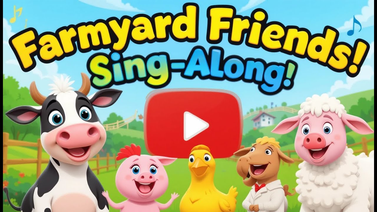 Farmyard Friends Sing Along with Fun Moo, Oink, Cluck & More! Fun Farm ...