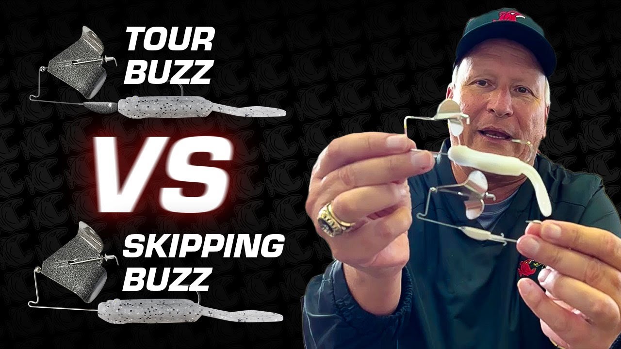 Big Bite Baits Buzzbait Comparison: Tour Toad Buzz vs Skipping Toad ...