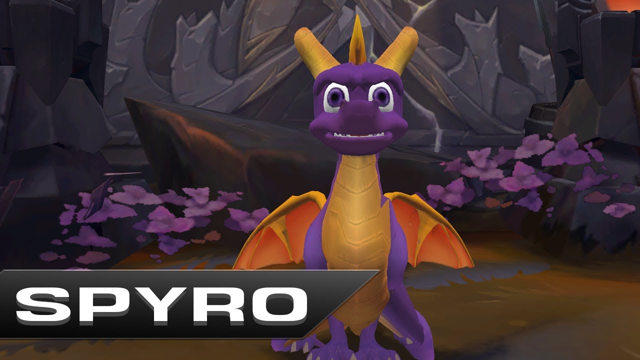 SMOLDER SPYRO - League of Legends Custom Skin - YouTube