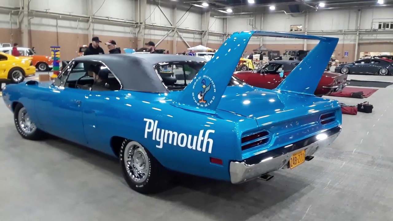 Plymouth Superbird At the 2020 Motorama, Harrisburg - YouTube
