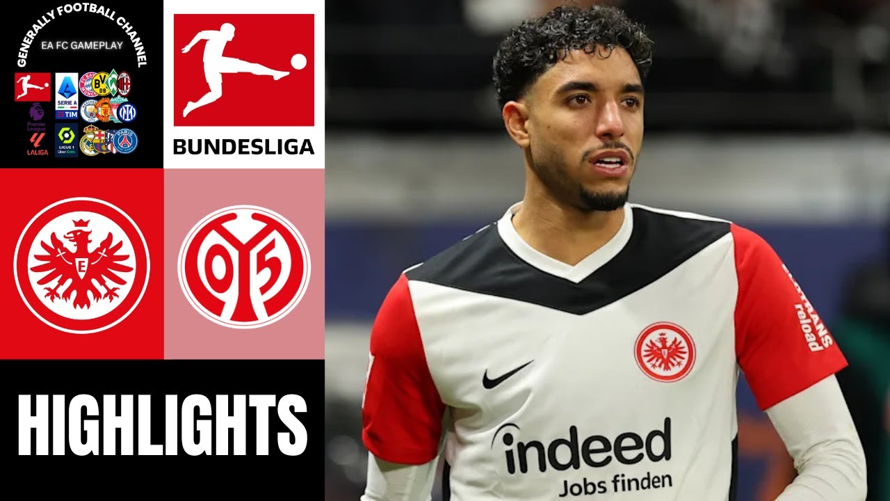 Eintracht Frankfurt vs Mainz 05/ 15.Spieltag Bundesliga Highlights ...