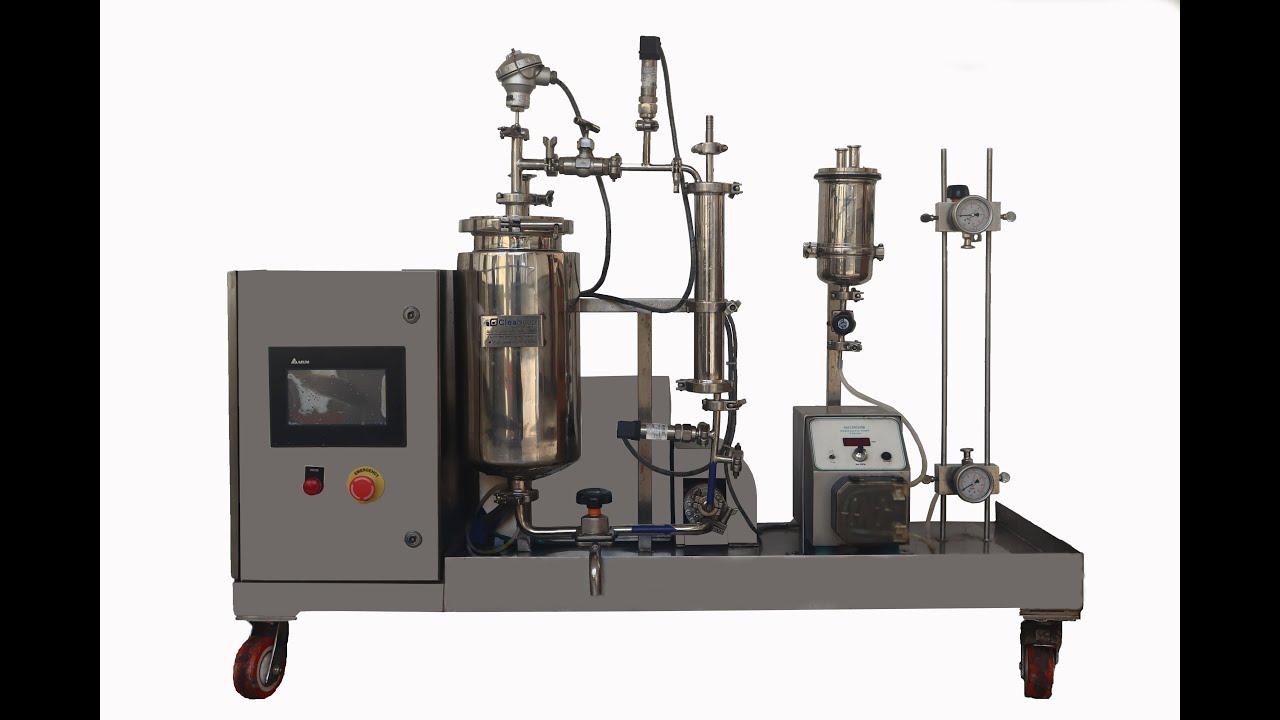 Demonstration of Membrane Filtration Setup || Microfiltration ...