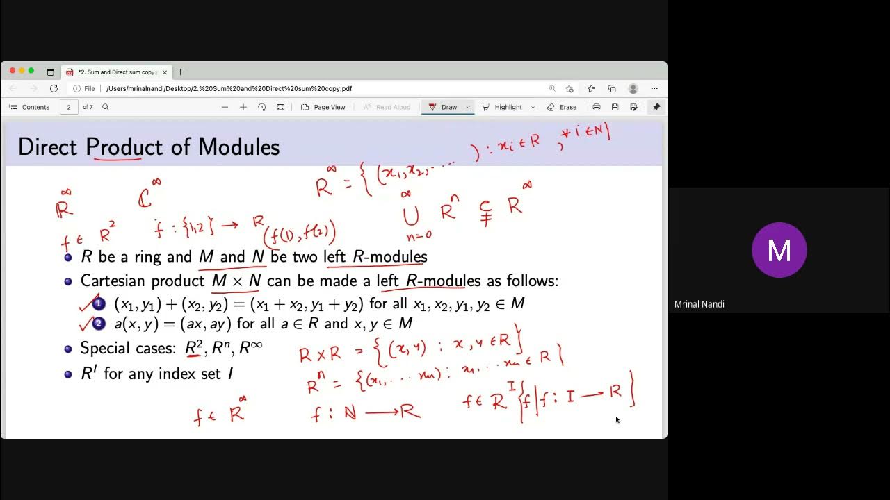 3 Sum and Direct sum - YouTube