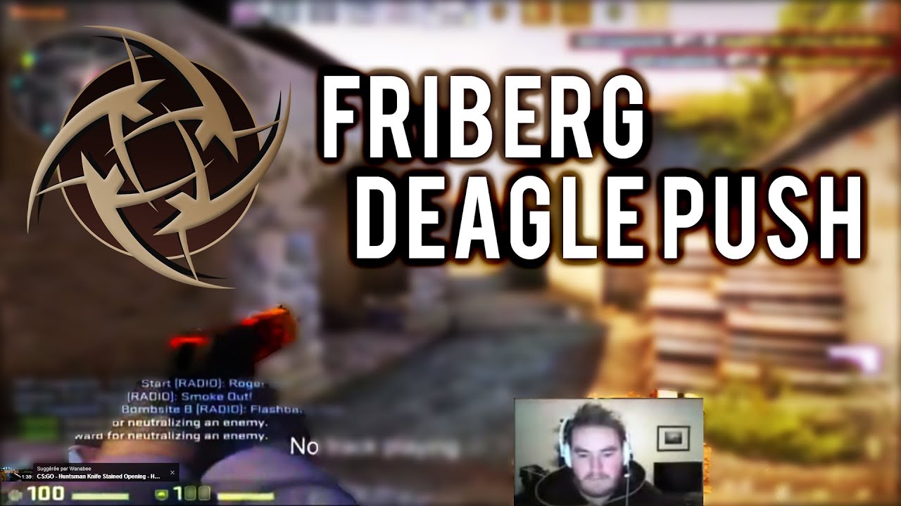 CS:GO - Friberg with another deagle push on inferno - YouTube
