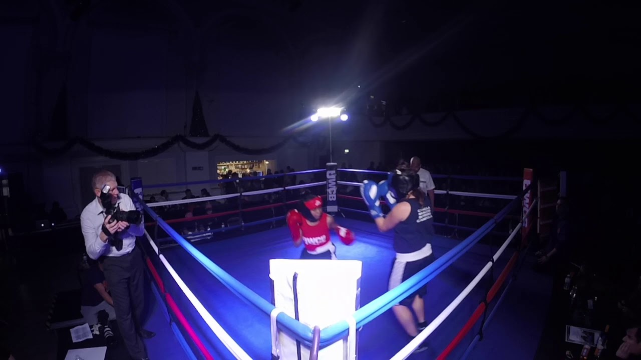 Ultra White Collar Boxing | Bedford | Ayanda Jones VS Camilla Campiglia ...