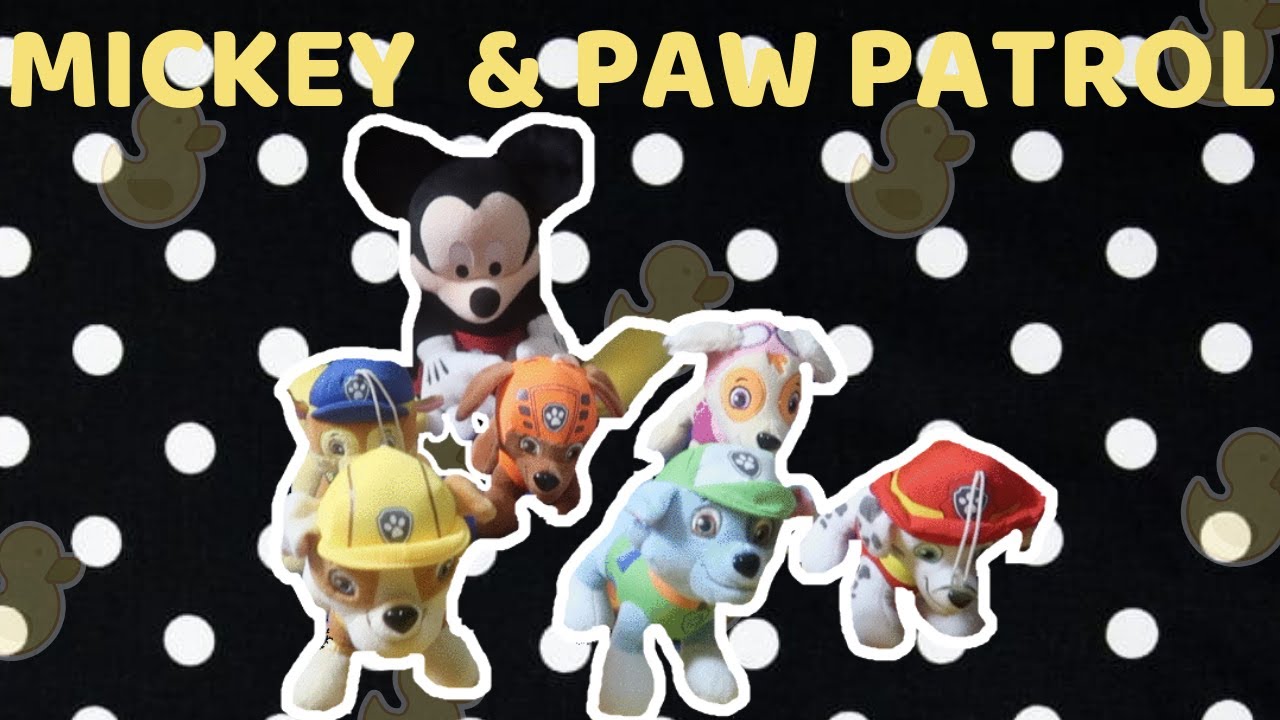 Mickey Mouse Plays Hide and Seek With His PAW Patrol Friends! - YouTube