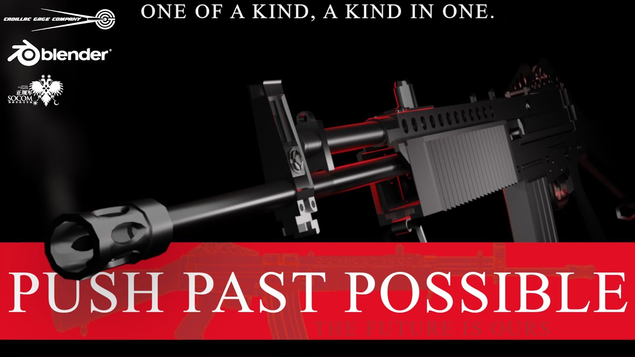 Stoner 63A | 3D Model & Firing Animation Showcase (4K) - YouTube