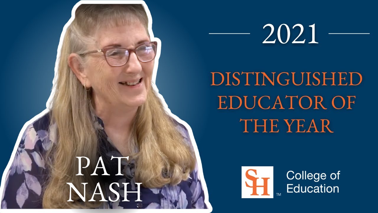 Distinguished Educator of the Year 2021 | Pat Nash - YouTube