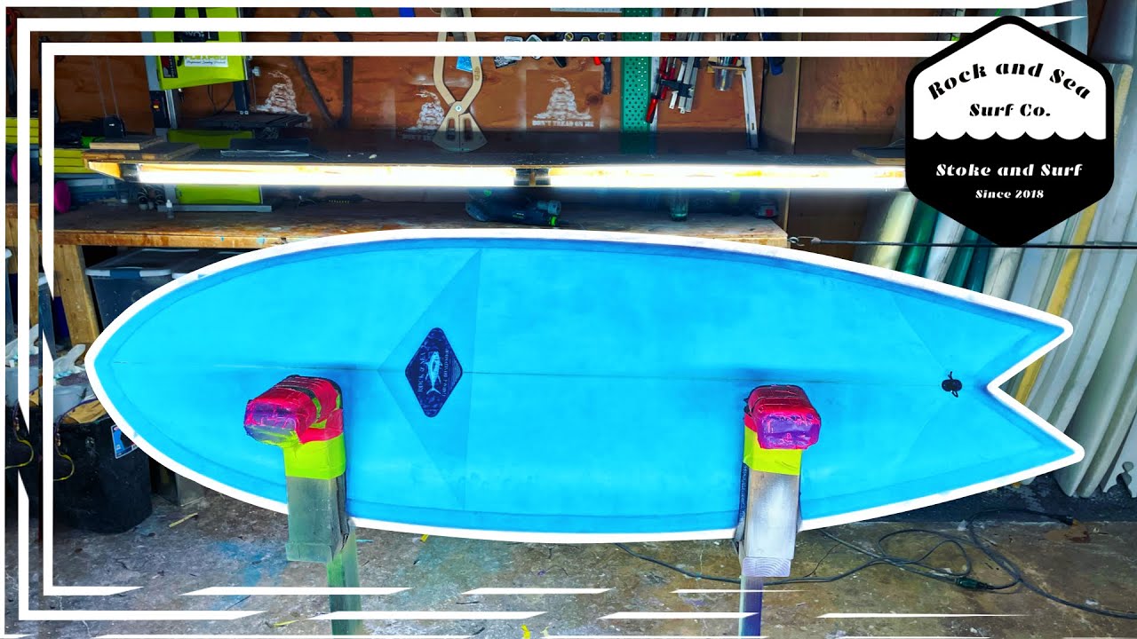 Resin Tinting a Surfboard [TIMELAPSE] - YouTube
