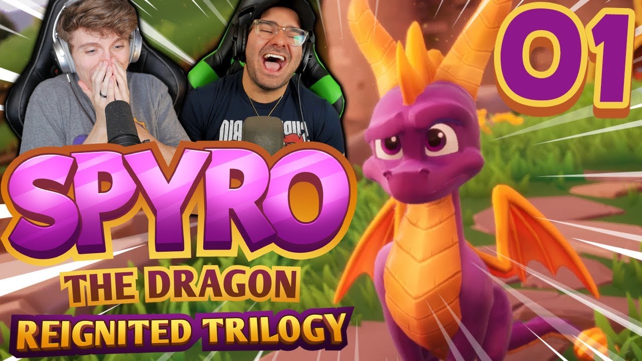 Spyro Reignited Trilogy Part 1: [Spyro the Dragon Co-Op] - YouTube