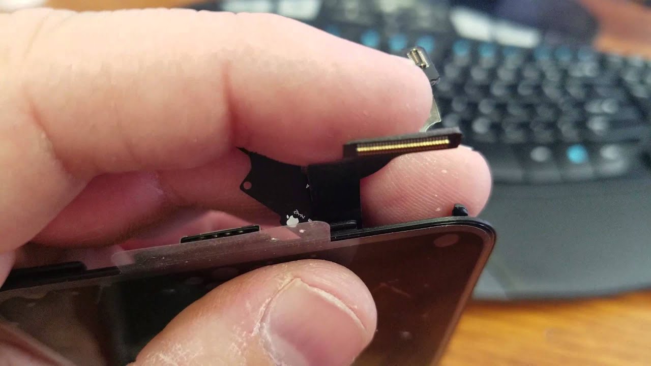 iphone 6 plus touch screen erratic with white bar TEMP FIX! - YouTube