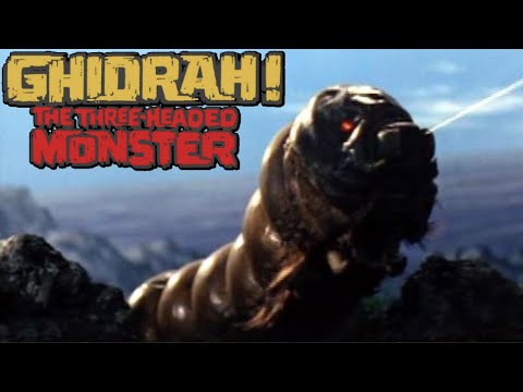 Ghidorah, The Three Headed Monster [1964] - Mothra Larva Screen Time ...