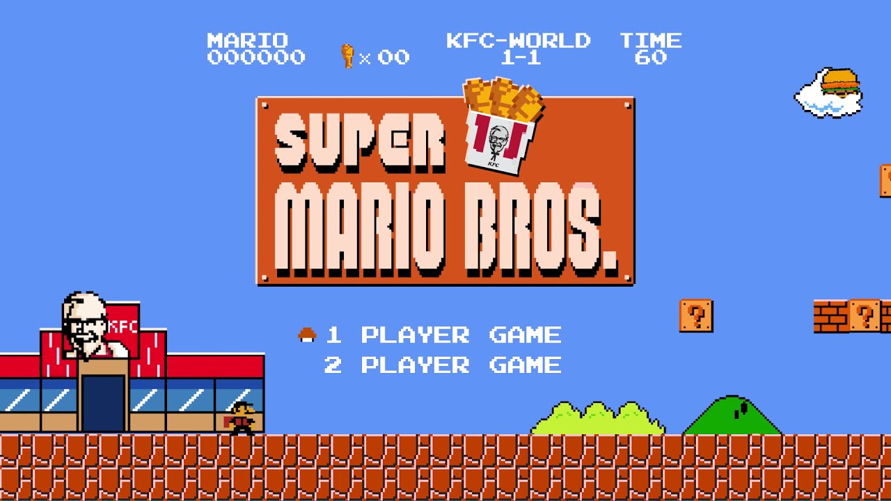 KFC | Mario CHICKEN DELIVERY - YouTube