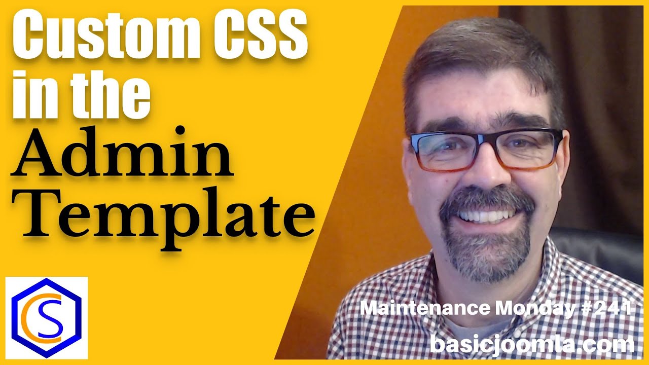 How To Add Custom Css To The Admin Template Of Your Joomla 4 Website