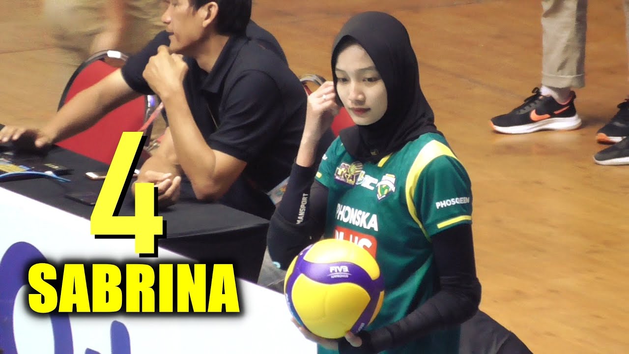 BELA SABRINA - GRESIK PETROKIMIA PROLIGA 2023 - YouTube
