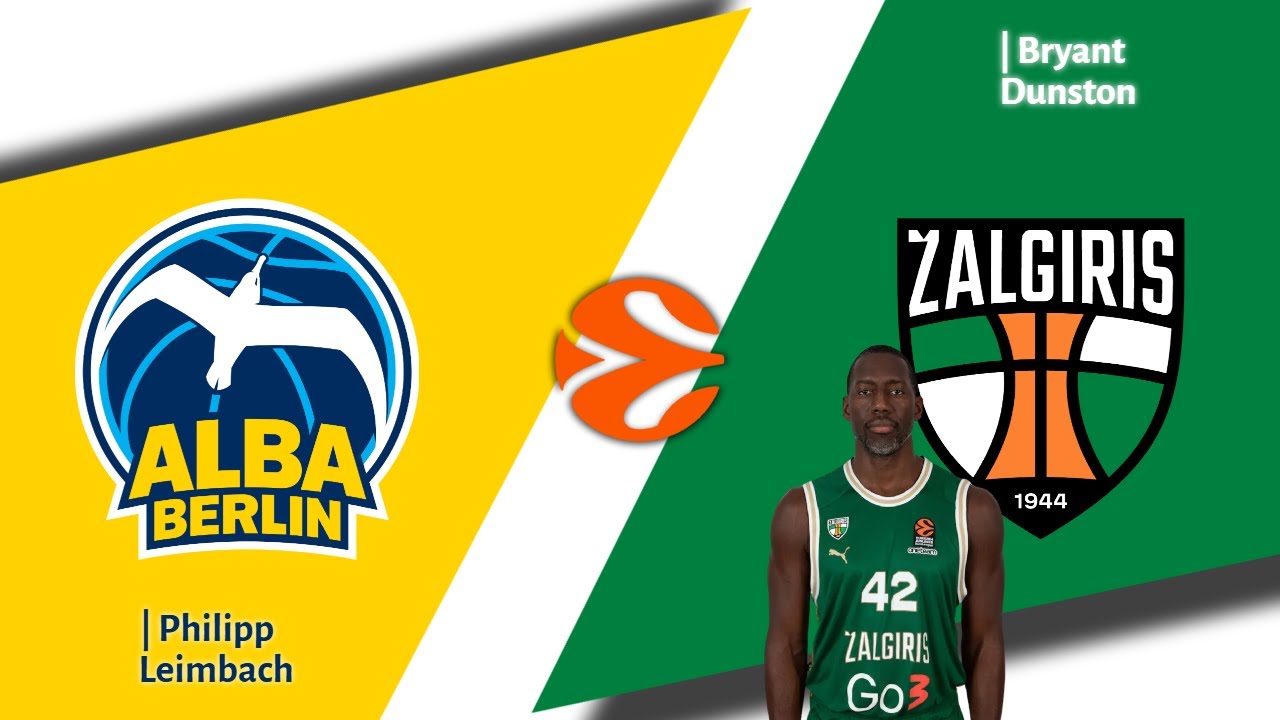 REAL-LIFE EuroLeague star Bryant Dunston LIVE: ALBA (Phil Leimbach) vs ...
