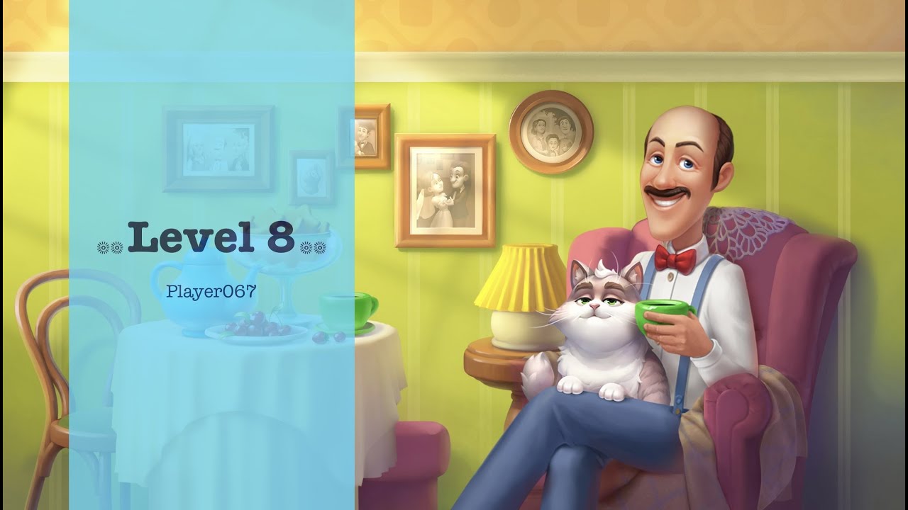 Homescapes Level 8 🧹 9 MOVES 🧨 NO BOOSTERS 💣 - YouTube