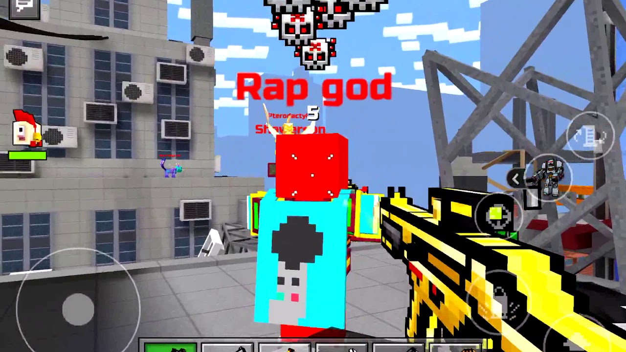 Pixel gun 3D gameplay (judge) and others - YouTube