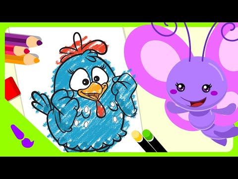 Die Kleine Henne Pünktchen Mini - Magisches Zeichnen - Die Kleine Henne Pünktchen 2