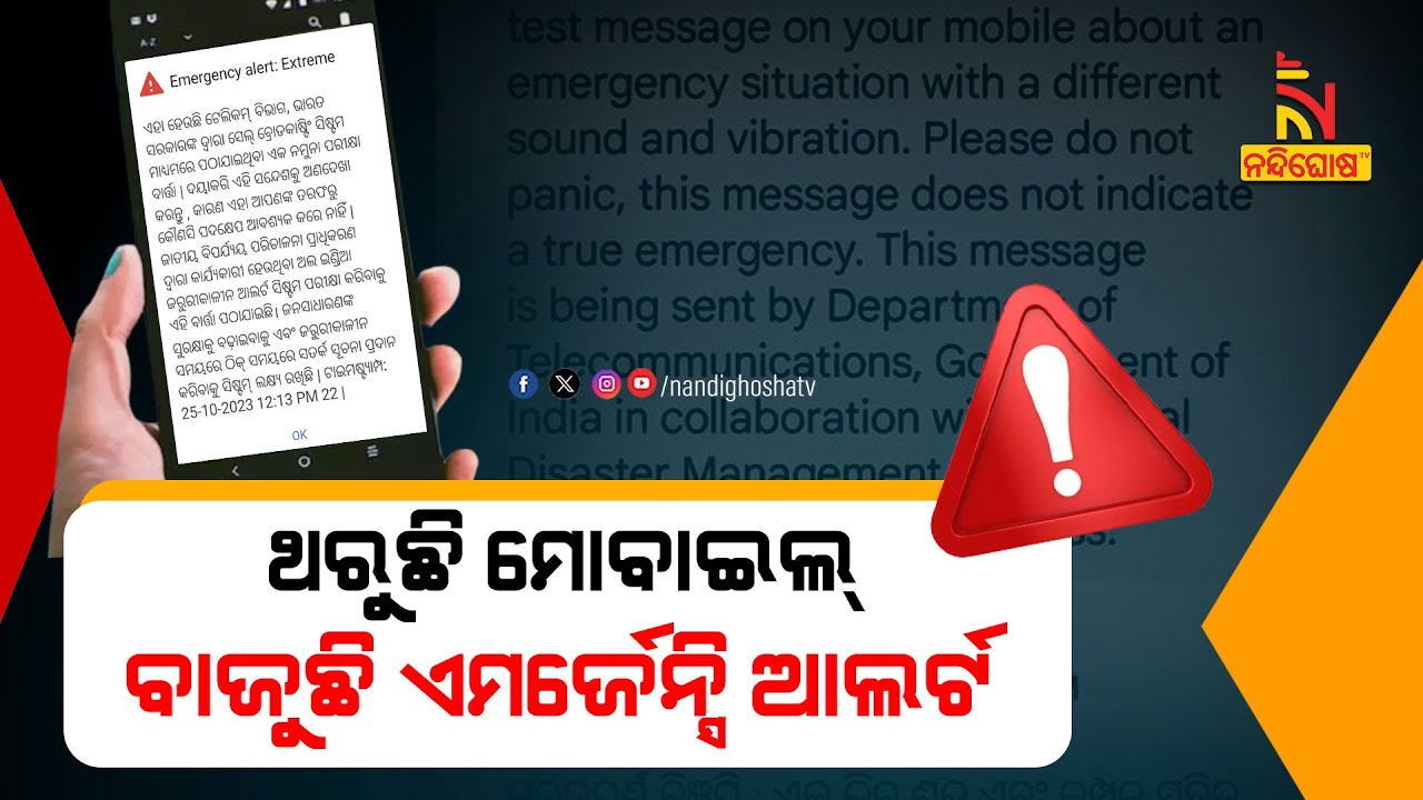 Government Sends Test Emergency Alerts, Here's What They Mean ...