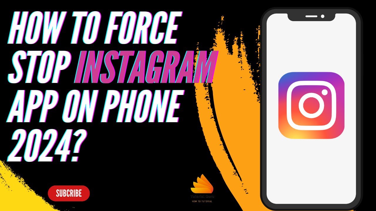 How to Force Stop Instagram App on Phone 2024? - YouTube