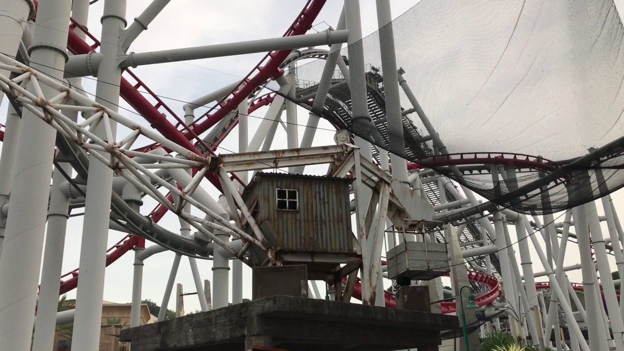 Universal Studio Singapore - galactica - YouTube