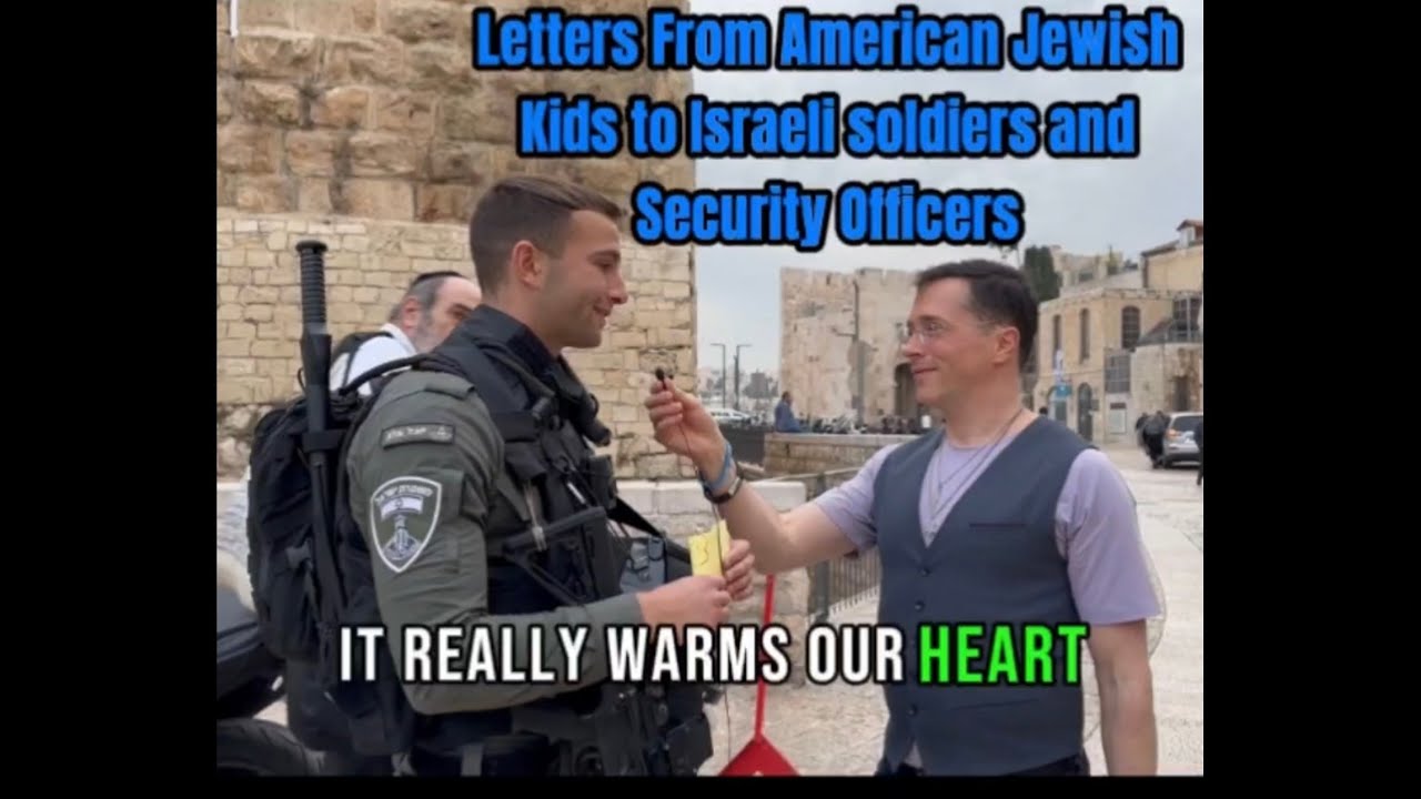 Sharing love & support to IDF Soldiers & Security in Israel. Letters ...