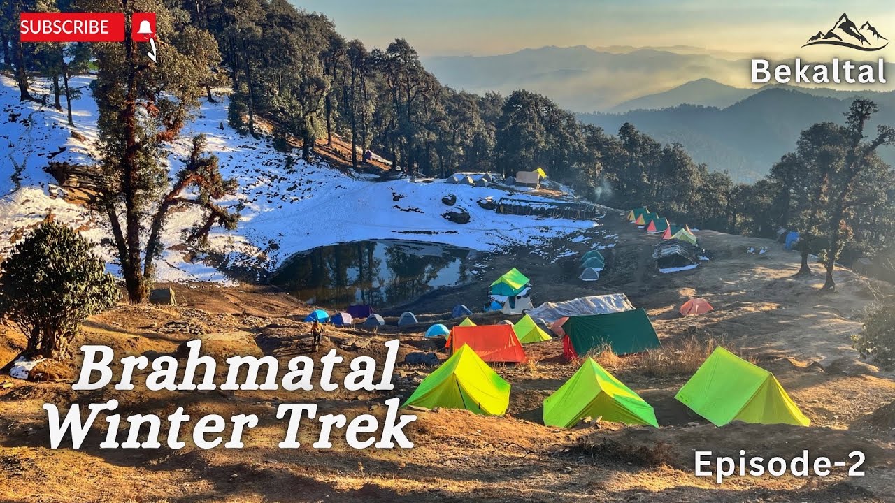 Brahmatal Winter Trek | Journey To Bekaltal | Ep-2 | Day At Lohajung # ...