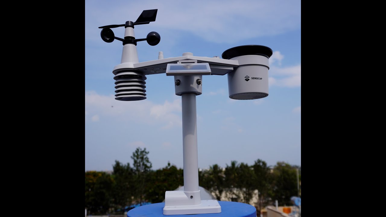 SenseCAP LoRaWAN S2120 Weather Station-Unboxing - YouTube