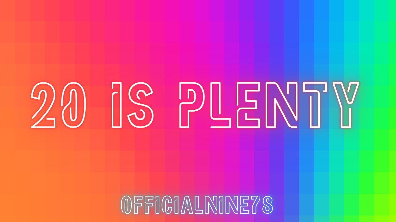 “20 is plenty” by OfficialNine78 (me) | Geometry Dash - YouTube