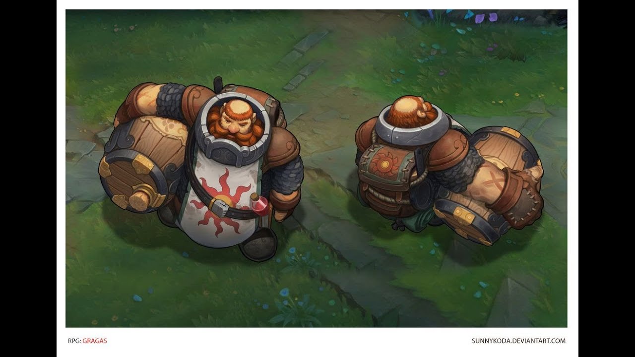 I love this gragas old skin - YouTube