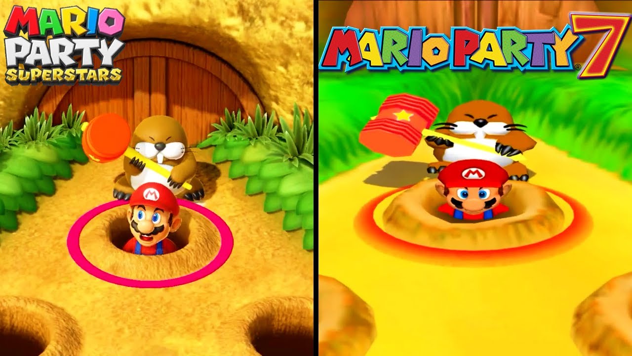 Comparison of Monty's Revenge in Mario Party (2005-2021) - YouTube