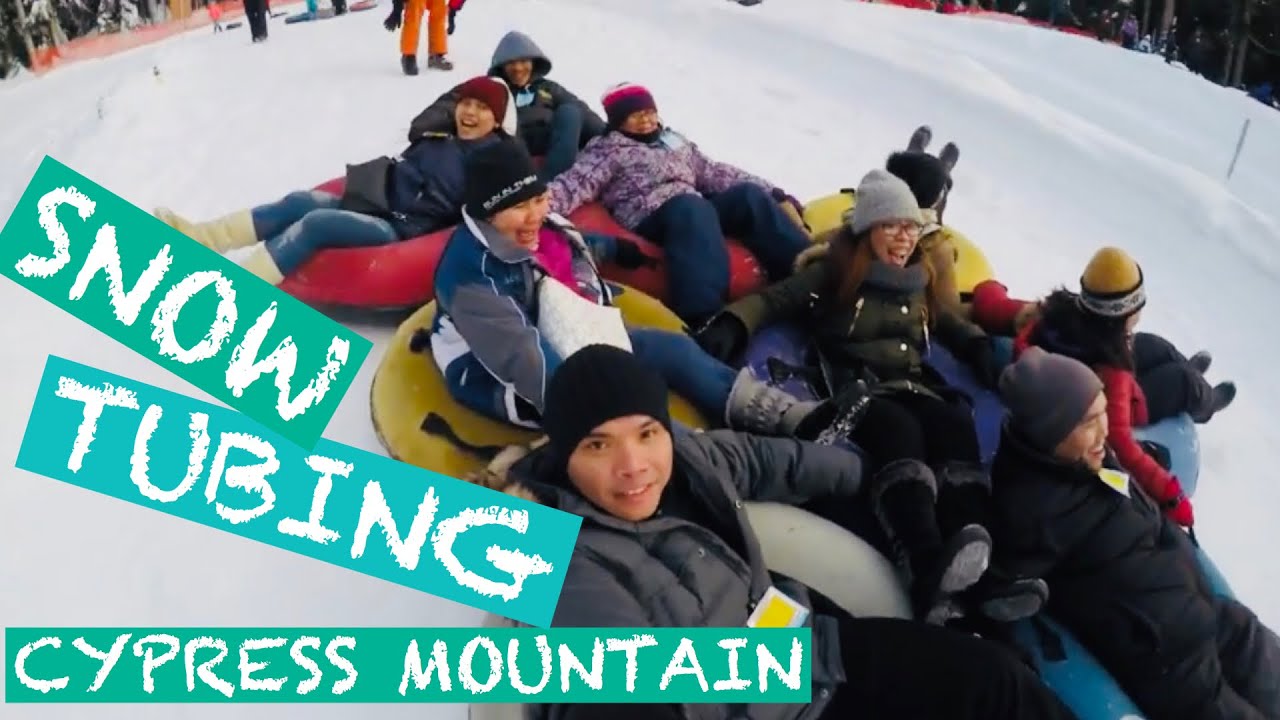 snow tubing / cypress mountain - no copyright infringement intended ...