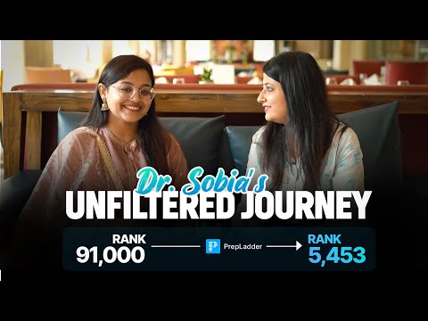 From Rank 91,000 ➝ 5,453 in NEET PG | Dr. Sobia’s Unfiltered Journey