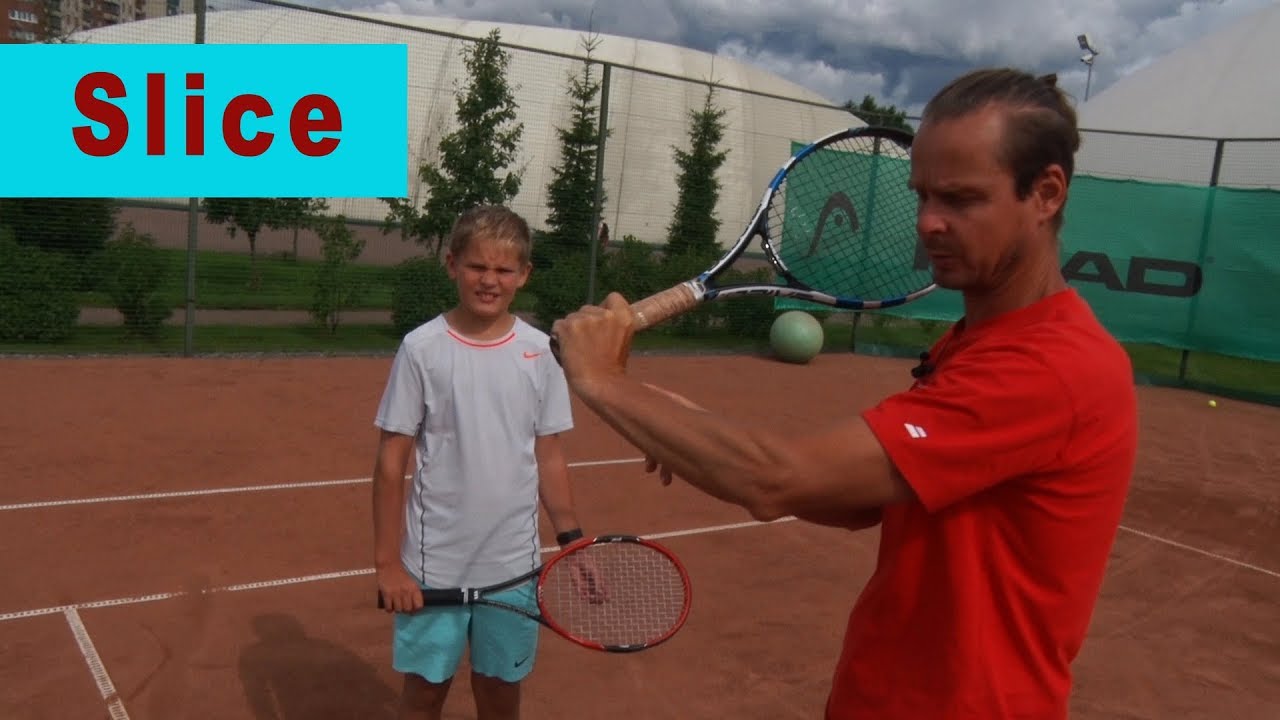 Tennis Backhand Slice - YouTube