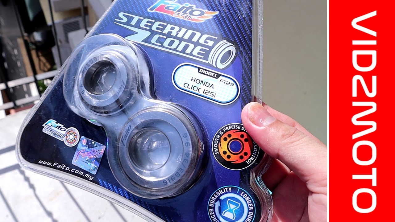 FAITO STEERING CONE- Palitan ang Sirang Ball Race na Stock! - On Honda ...