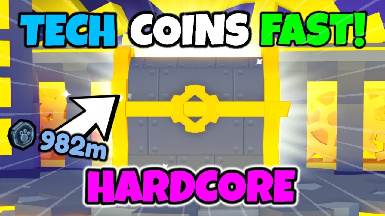 💸FASTEST WAY TO GET *HARDCORE* TECH COINS IN PET SIMULATOR X - YouTube